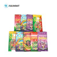 China Resealable Cannabursts Skittles Mylar Ziplock Bags Smell Proof Edibles Pouch for sale