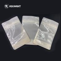 China Resealable Stand Up Ziplock Bags Clear Mylar Biodegradable Packaging Bags CMYK Color for sale