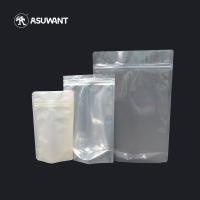 China Recyclable Clear Stand Up Zipper Pouch Mylar Ziplock Bag 100% Bio Biodegradable for sale