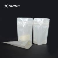 China Recyclable Clear Stand Up Zipper Pouch Mylar Ziplock Bag 100% Bio Biodegradable for sale