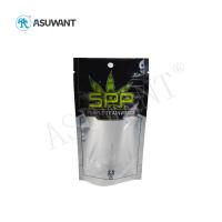 China Resealable Weed Ziplock Mylar Bag 3.5g Small For Medical Herb Packaigng for sale