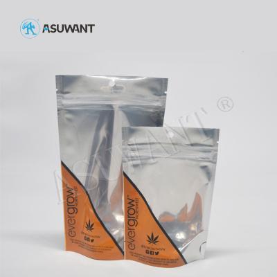 China Weed Weed Packaging Bag Ziplock Smell Proof Mylar Stand Up Pouch for sale