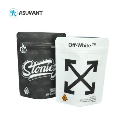 China Compostable Weed Packaging Bag Stand Up Smell Proof Gravure Printing / Digital Printing for sale
