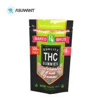 China Custom Printed 3.5g Small Smell Proof Pouch Bag For CBD Weed Weed for sale