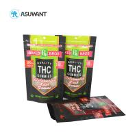 China Custom Printed Smell Proof Zipper Bags MOPP PET PE Material For Weed Smoke Cigar for sale