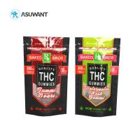 China Small Edible Zipper Bags Weed Tobaco Weed CBD Weed Stand Up Pouch for sale