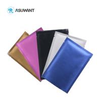 China Resealable Aluminum Foil Zipper Bag Matte Small Sachet Colored CMYK Printing for sale