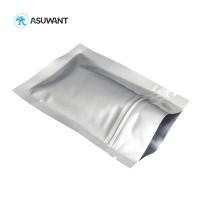 China Silver Resealable Mylar Ziplock Bags Smell Proof Aluminum Foil Bag for sale