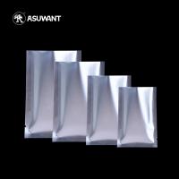 China Metallic Silver Aluminum Foil Stand Up Pouch Reusable Heat Seal 1 / 2 / 5 Gallon 7 / 7.5 Mil for sale