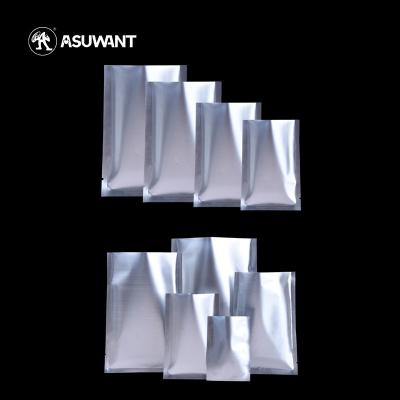 China Metallic Silver Aluminum Foil Stand Up Pouch Reusable Heat Seal 1 / 2 / 5 Gallon 7 / 7.5 Mil for sale