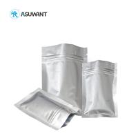 China Silver Resealable Mylar Ziplock Bags Smell Proof Aluminum Foil Bag for sale