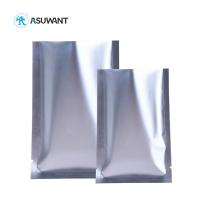 China Silver Resealable Mylar Ziplock Bags Smell Proof Aluminum Foil Bag for sale