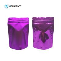 China Multi Colored Aluminum Foil Bag Plastic Zipper Smell Proof Mylar Bags for sale