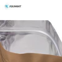 China Edible Rose Gold Resealable Foil Bags Ziplock Mylar 420 Weed Packaging Bags for sale