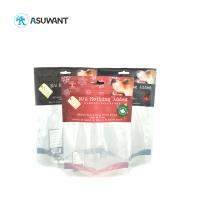 China Resealable 15kg 20kg Clear Pet Food Bag Plastic Ziplock Pouch for sale