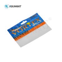 China Small Heat Sealing Sachet Fish Food Packaging Bags With Window Zipper for sale