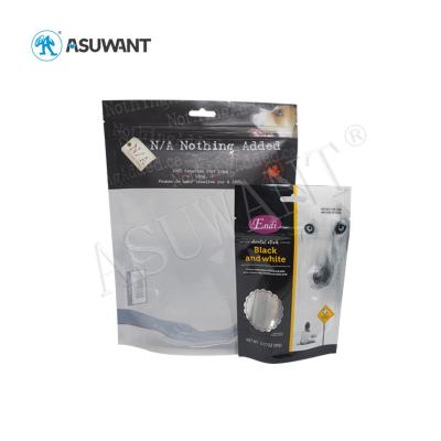 China Dog Cat Pet Food Packaging Bag Laminated PE Heat Seal Foil Pouch for sale