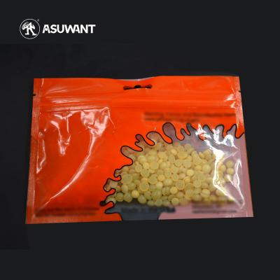 China Small 3 Side Seal Bags Fish Lure Bait Packaging Plastic Zipper Pet Food Bag for sale