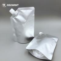 China Food Grade Aluminum Foil Stand Up Spout Pouch Plastic Drinking Water Bag For Juice for sale