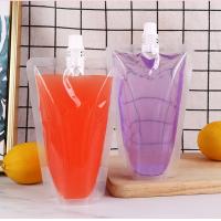 China Moisture Proof Clear Spout Pouch Water Packaging Liquid Spout Bags for sale