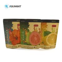 China Biodegradable Recyclable Brown Kraft Paper Bags Coffee Tea Waterproof Paper Bag for sale