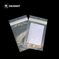 China PLA Biodegradable Clear Edible Packaging Bag Plastic Zipper Bag For Cookie Weed for sale