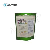 China Plastic Resealable Ziplock Stand Up Pouch Pet Dog Food Packaging for sale