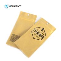 China Custom Printed Matte Kraft Paper Packaging Bags Laminated Plastic Heat Seal For Tea for sale