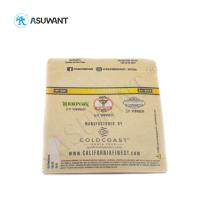 China Biodegradable Fda Kraft Paper Zipper Bags Small Weed Packaging Weed Craft for sale