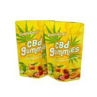 China Weed Flower Mylar Zipper Bags CBD Gummy Skittles Edible Smell Proof Foil Dispensary for sale