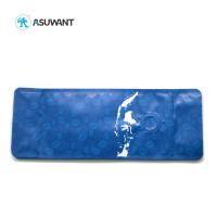 China Customized Small Blue Coffee Zipper Bag / Easy Take Laminated Side Gusset for sale