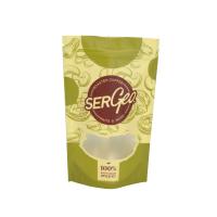China Resealable Coffee Bean Tea Packaging Bags Herbal Fillable Green With Valve for sale