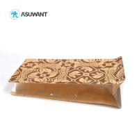 China 250G 500G Coffee Tea Bags Side Gusset Kraft Paper Biodegradable Compostable for sale