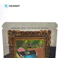 China Tobacco Packaging Smell Proof Zipper Bags Mmj Cookies Resealable Ziplock Bags for sale