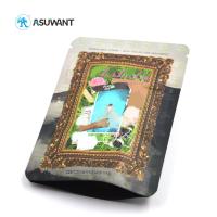 China Tobacco Packaging Smell Proof Zipper Bags Mmj Cookies Resealable Ziplock Bags for sale