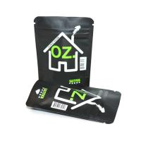 China 3.5G Plastic Edible Heat Sealable Mylar Bags With Zipper Customized Size for sale