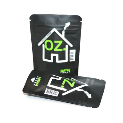 China 3.5G Plastic Edible Heat Sealable Mylar Bags With Zipper Customized Size for sale