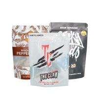 China 3.5g 7g Plastic Zipper Child Proof Bags ASTM D3475 CPSC Certified Smell Proof OEM/ODM for sale
