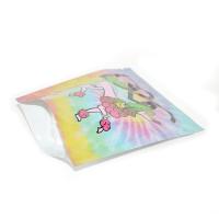 China Dispensary Starburst Edibles Resealable Mylar Bags 420 Gummies Tobacco Packaging for sale