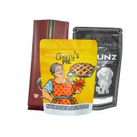 China Dispensary 3.5g Smell Proof Ziplock Bags Exotic Packs Resealable Bulk Mylar Bags for sale