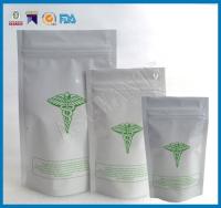 China 120MIC Matte VMPET Flat Bottom Food Bag Heat Seal Smell Proof for Weed for sale
