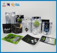 China 120MIC Matte VMPET Flat Bottom Food Bag Heat Seal Smell Proof for Weed for sale