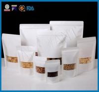 China FDA Brown Paper Food Bags , USDA Food Packaging Paper Bags Matte Finshed for sale