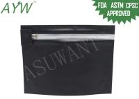 China ASTM Approved Child Proof Zipper Bags Medical Weed With A Child Resistant Zip Lock for sale