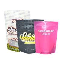 China Compostable Smell Proof Cannaburst Bag Seed Cali Edible Packaging Stand Up Pouch for sale