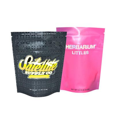 China Compostable Smell Proof Cannaburst Bag Seed Cali Edible Packaging Stand Up Pouch for sale