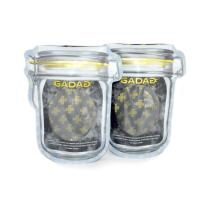 China Custom Special Shaped Zip Lock 3.5 7 14 28 G Zipper Resealable Sealed Die Cut Mylar Plastic Bags for sale
