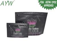 China Reusable Custom Logo Child Resistant Bags For Medical Marijuana Dispensary for sale