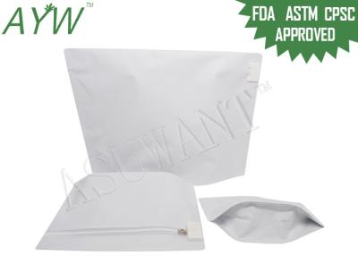 China Weeds Marijuana Plastic Child Resistant Bags Smell Barrier With Lock Zipper for sale