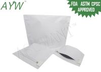 China Weeds Marijuana Plastic Child Resistant Bags Smell Barrier With Lock Zipper for sale